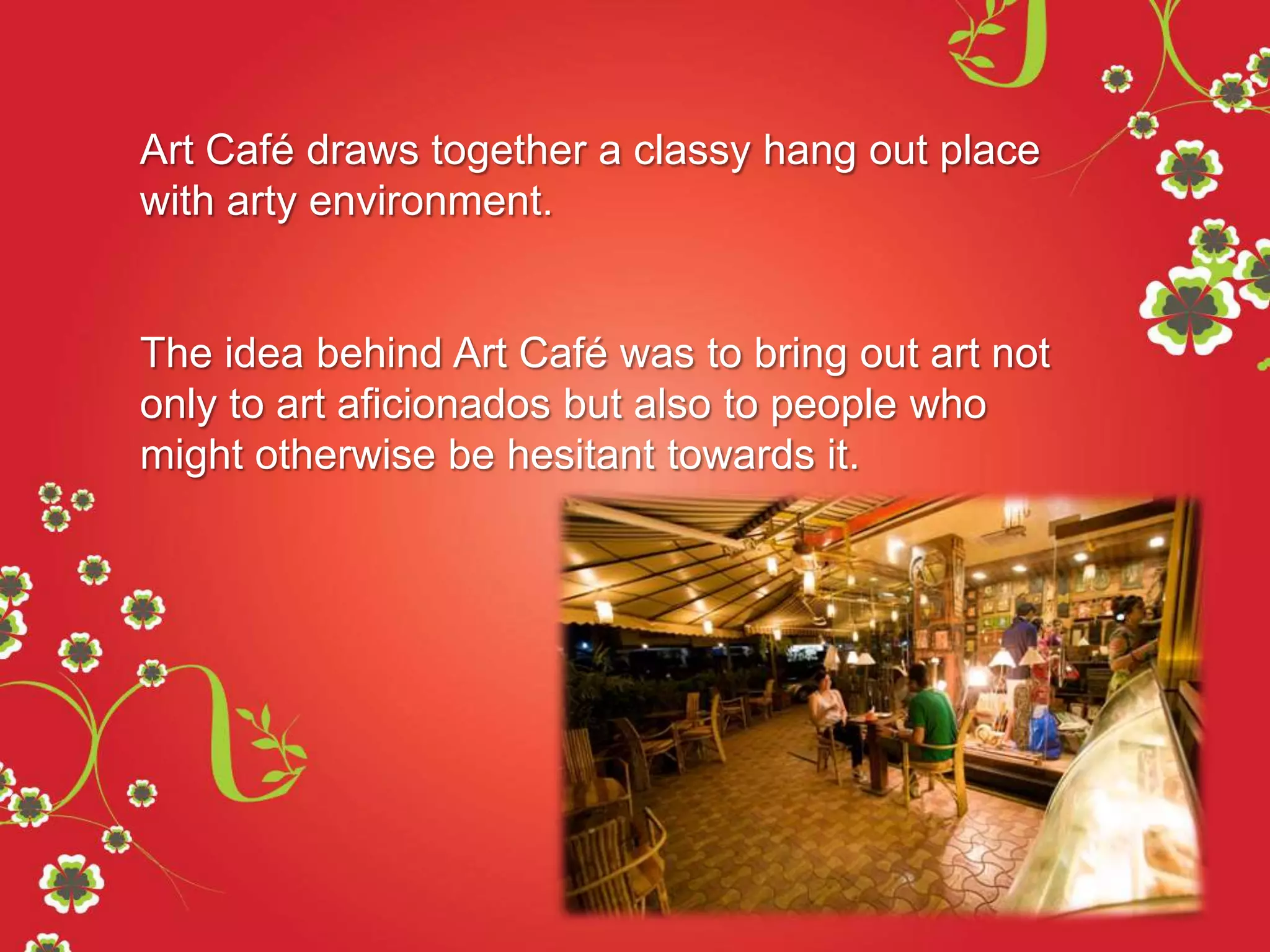 At art cafe | PPTX