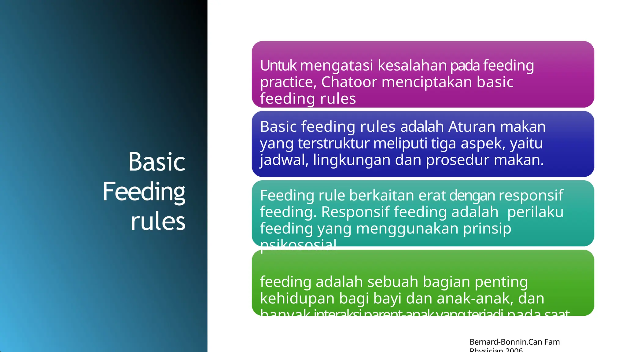 Mengatasi weight flatering dengan feeding rules | PPTX