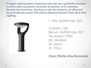 Atas Lighting iluminat exterior clasic | PPTX