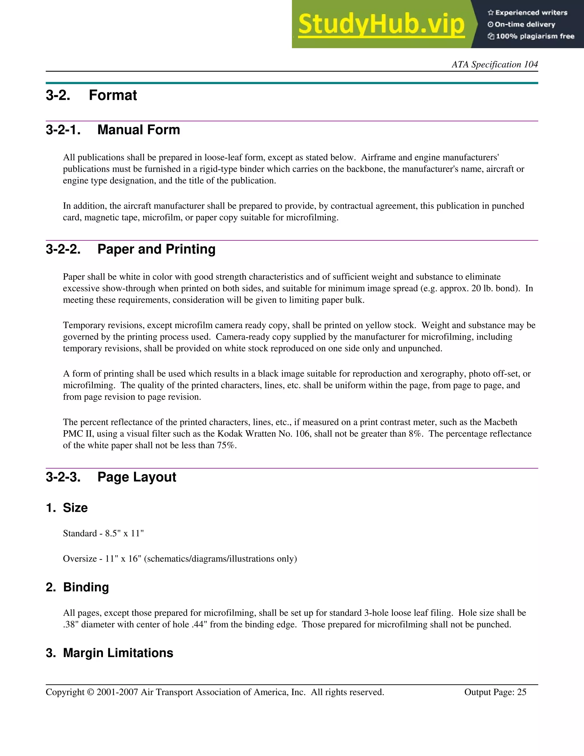 ATA Specification 104 Guidelines For Aircraft Maintenance Training | PDF
