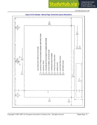 ATA Specification 104 Guidelines For Aircraft Maintenance Training | PDF