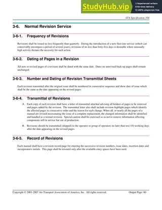Air Transport Association Specification 104