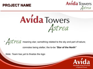 AVIDA TOWERS ASTREA | PPT