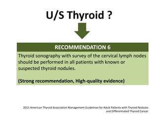ATA thyroid 2015 | PPTX