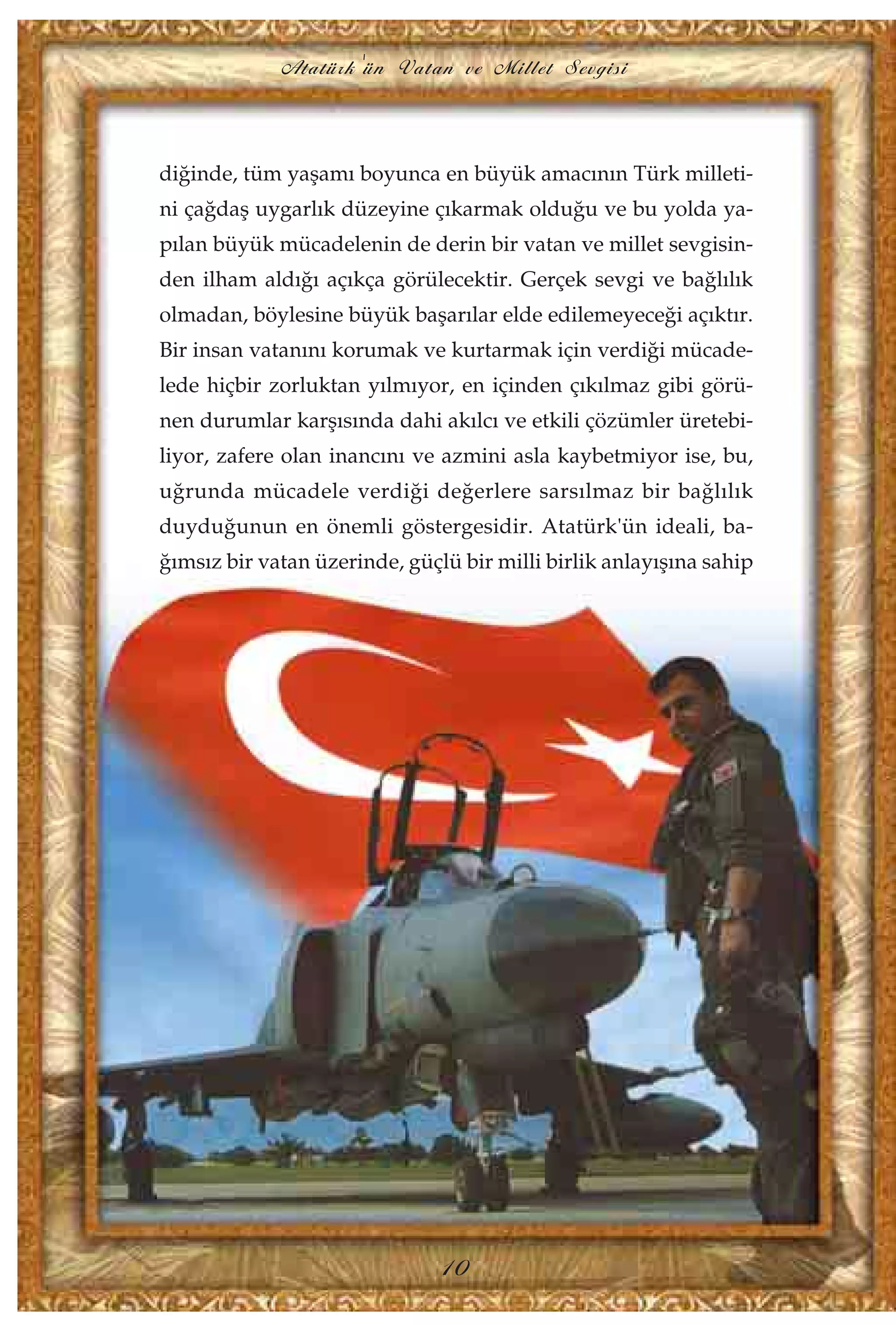 Atatürk’ün vatan ve millet sevgisi. turkish (türkçe) | PDF