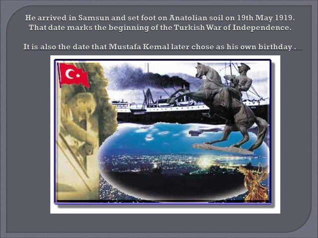 Ataturk's life and the 6 principles of Ataturk | PPT