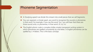 phonemes | PPTX