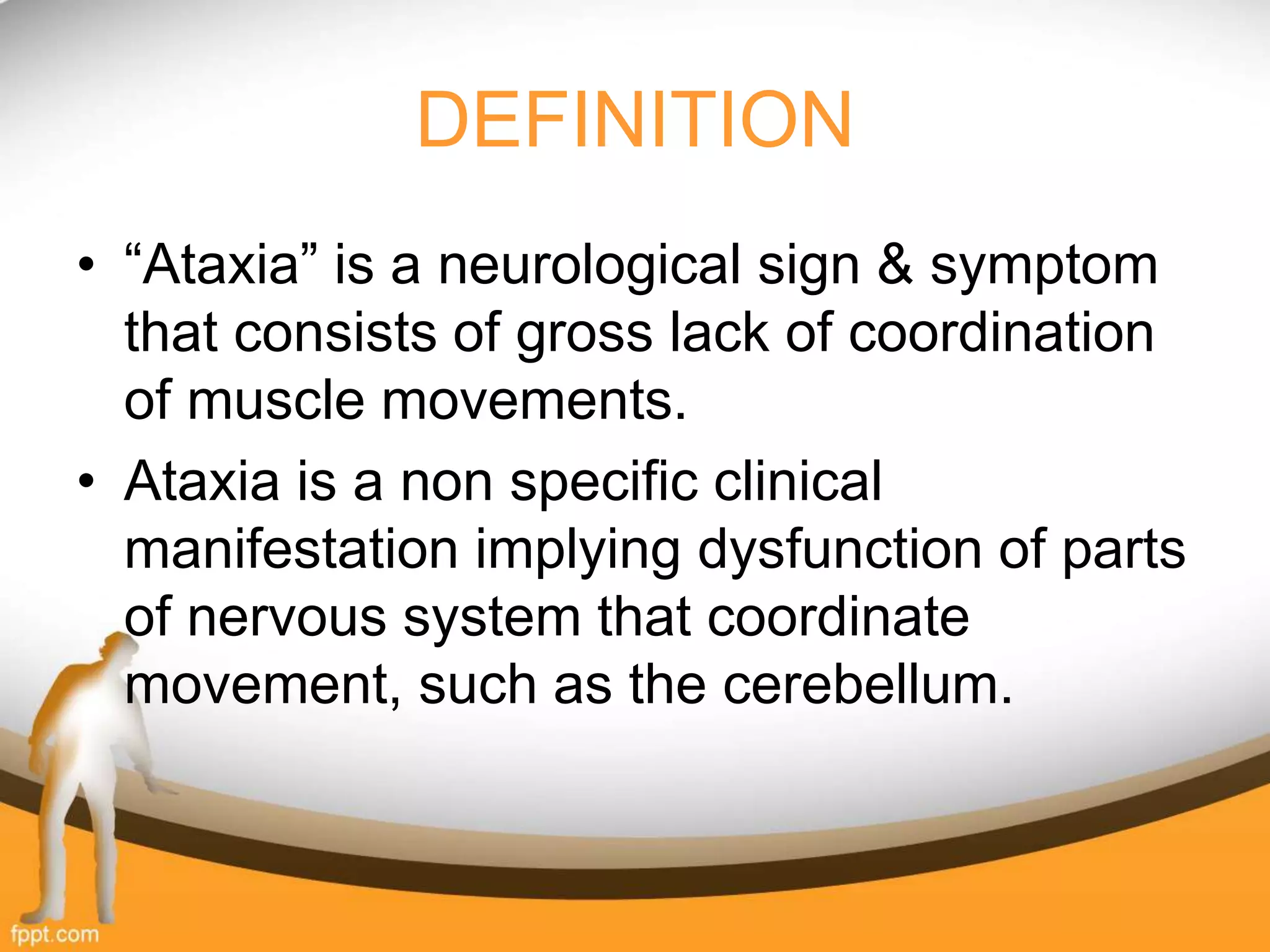 Ataxia | PPT