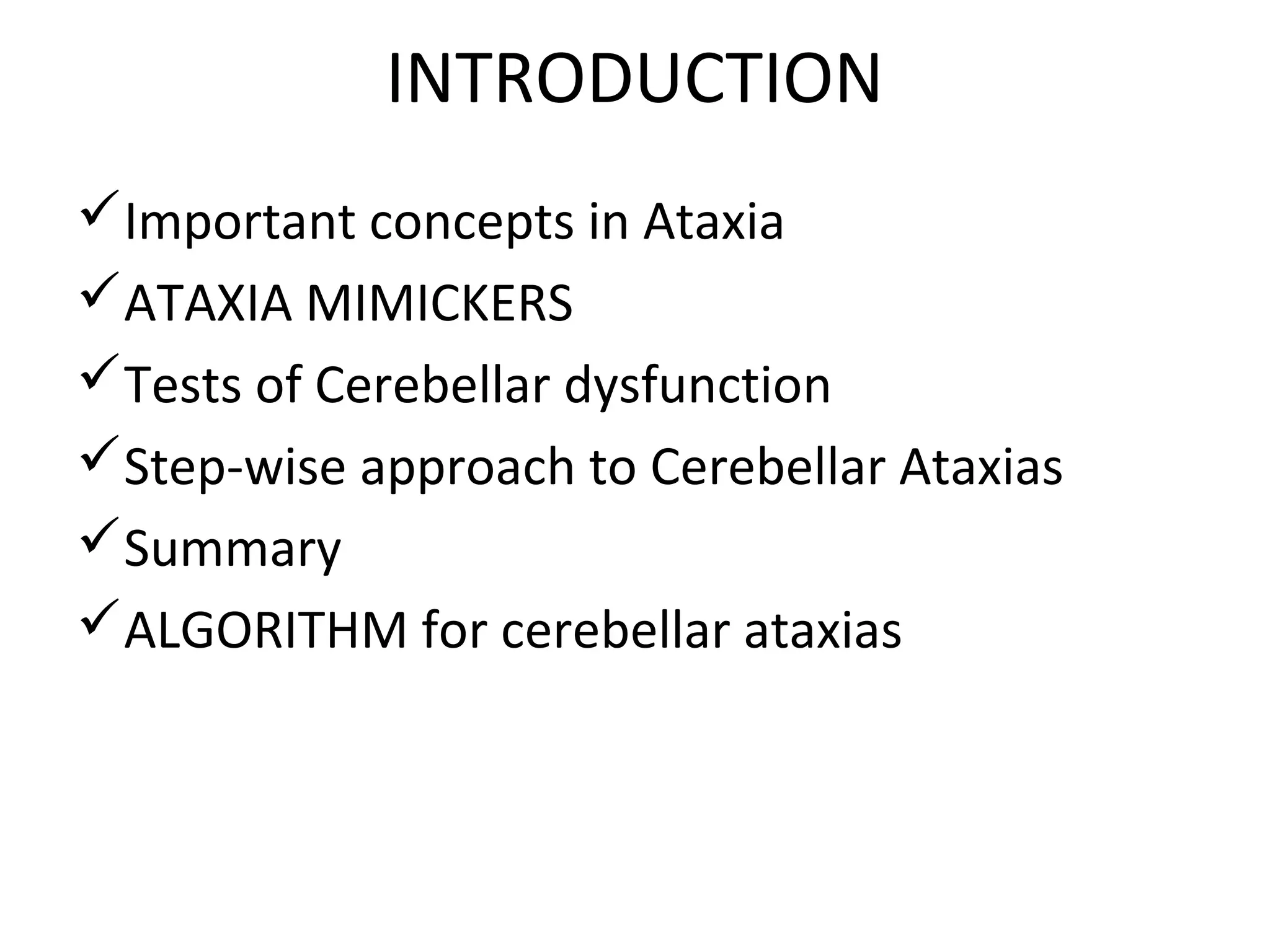 Ataxia 130514030409-phpapp01 | PPT