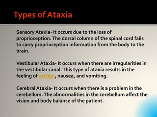 Ataxia | PPTX