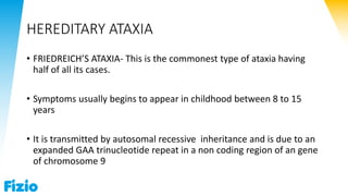 Ataxia | PPTX