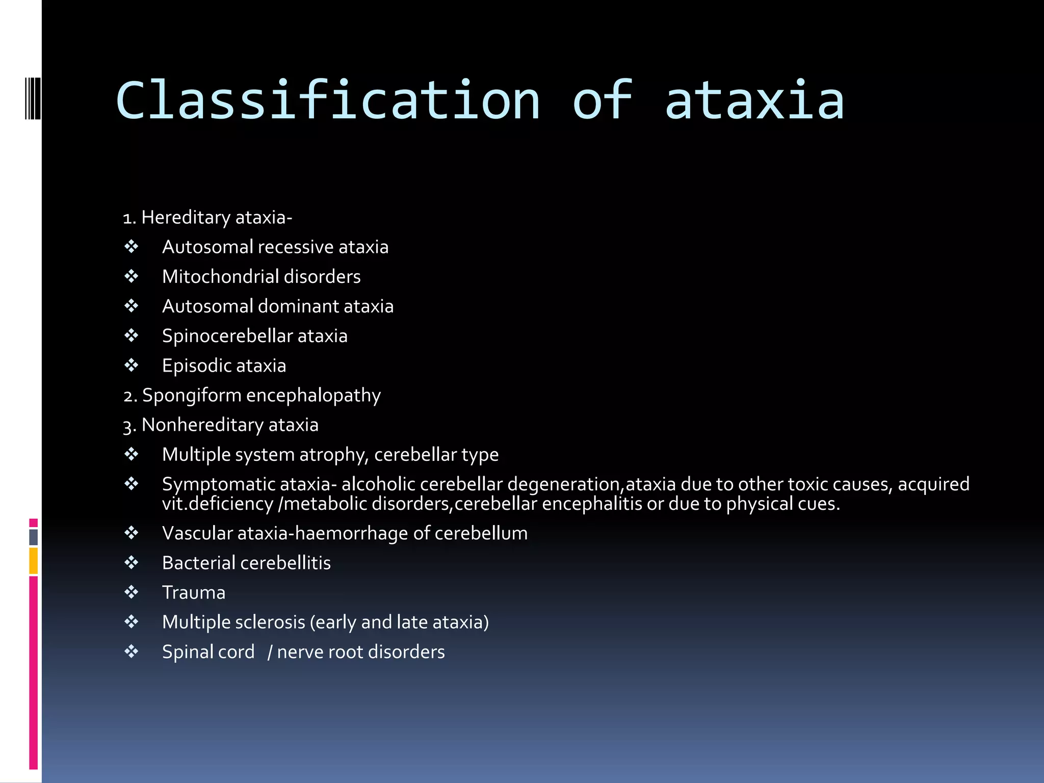 Ataxia | PPTX