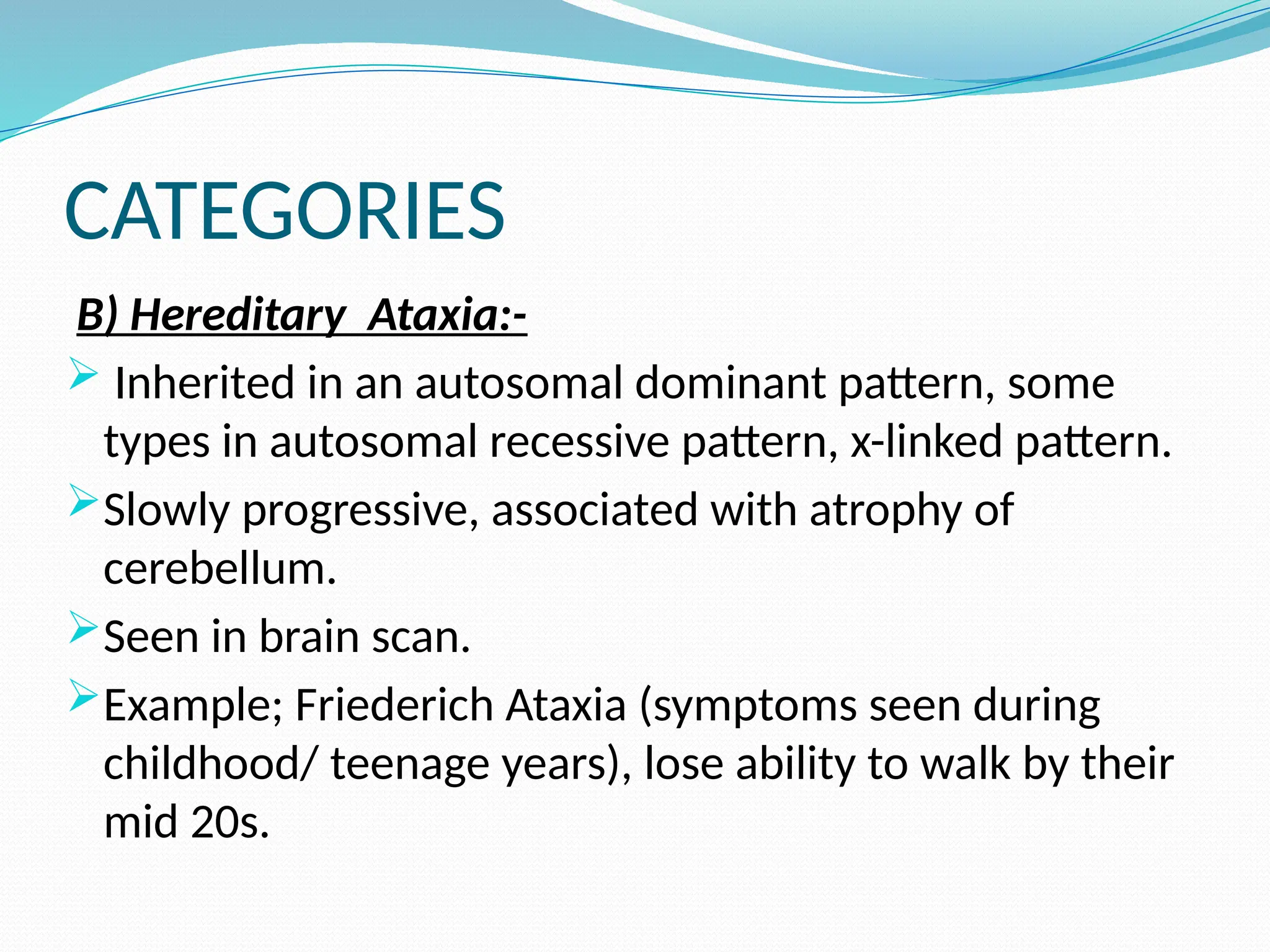 Ataxia definition, types, clinical features, friedreich's ataxia ...