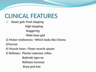 Ataxia definition, types, clinical features, friedreich's ataxia ...