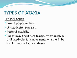 Ataxia definition, types, clinical features, friedreich's ataxia ...