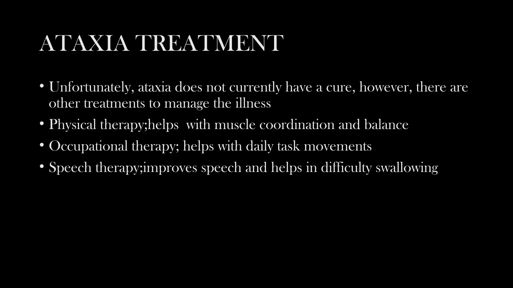 the neurobiology of ataxia, its symptoms, and how it affects the body ...