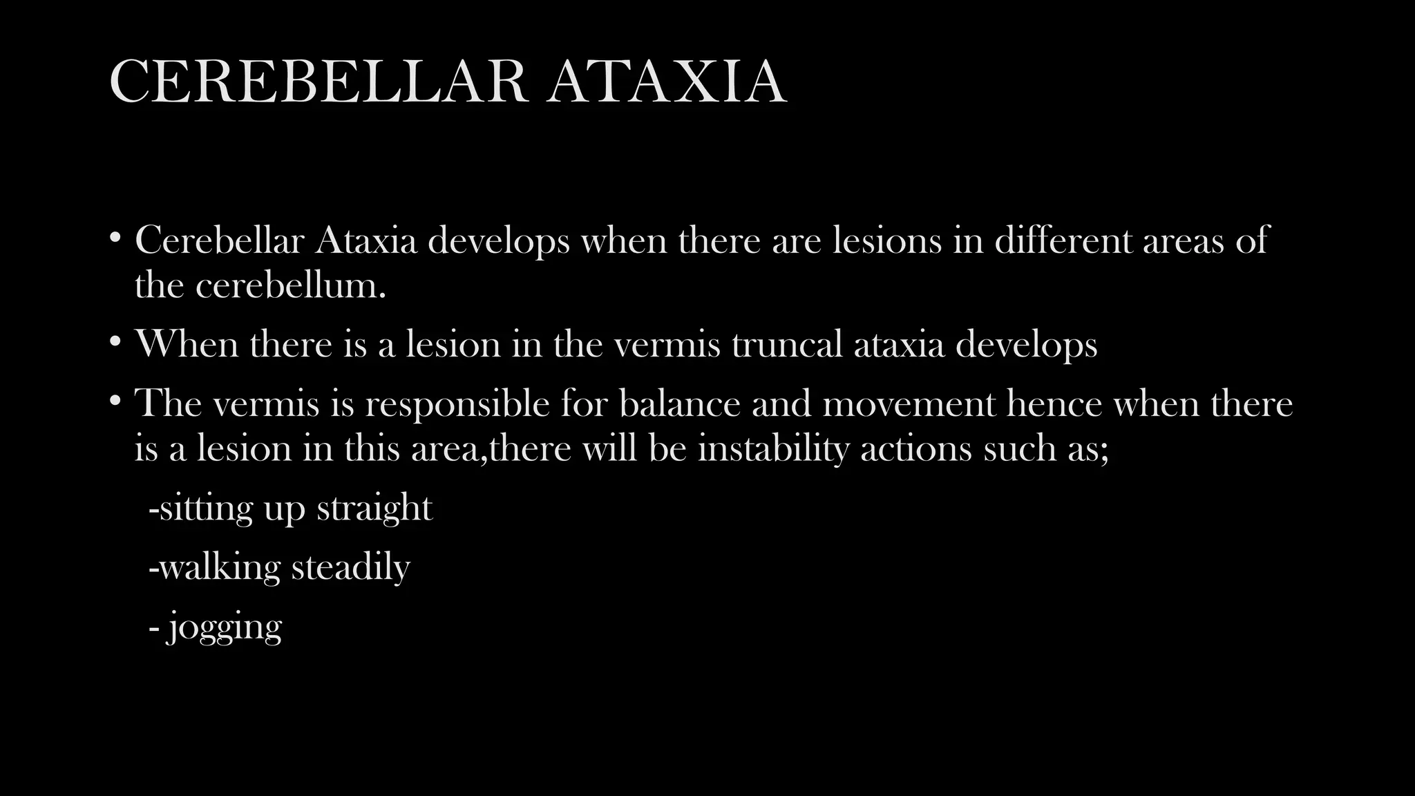 the neurobiology of ataxia, its symptoms, and how it affects the body ...