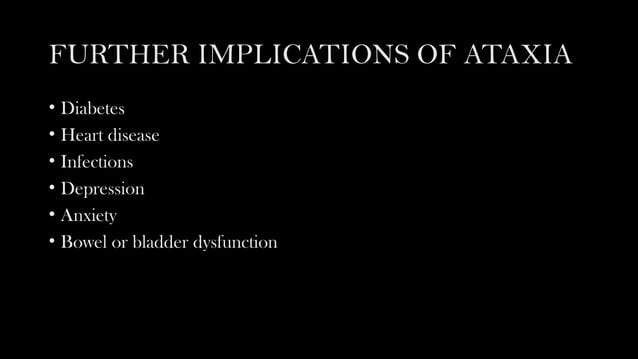 the neurobiology of ataxia, its symptoms, and how it affects the body ...