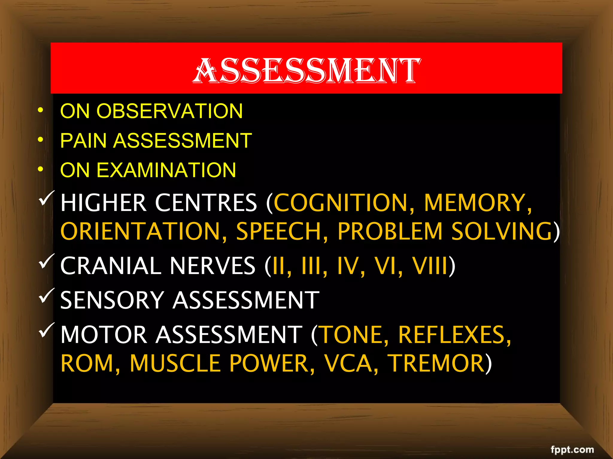 Ataxia diagnosis and assessment | PPT