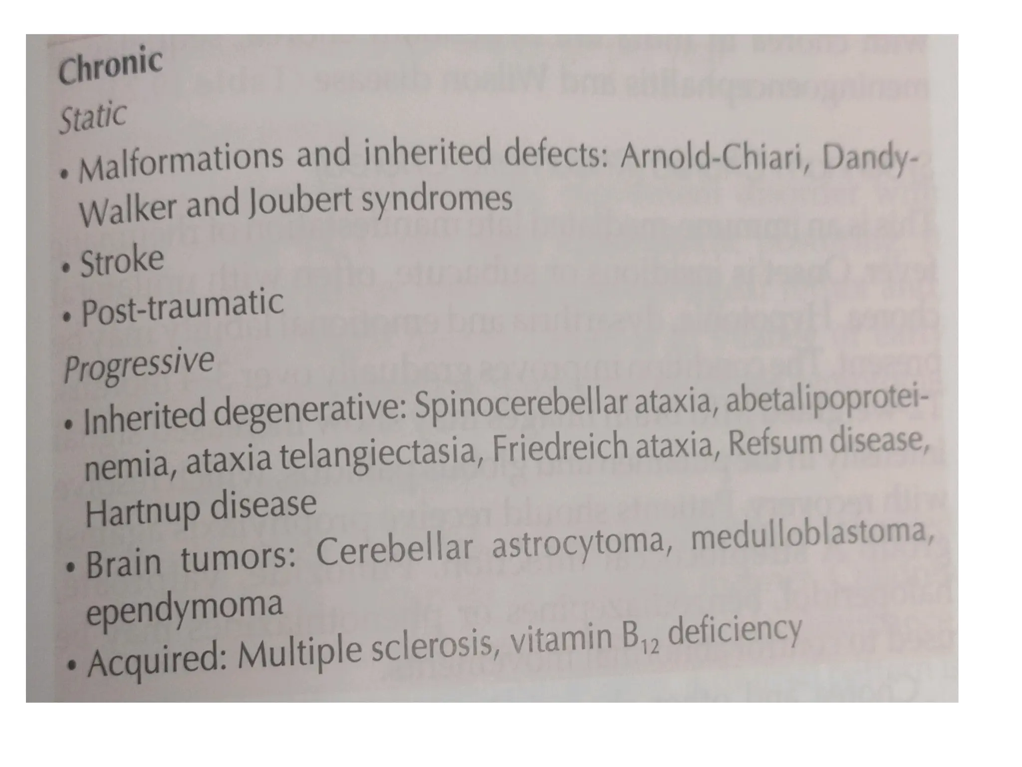 Ataxia in child classification and treatment | PPT