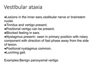 Ataxia in child classification and treatment | PPT