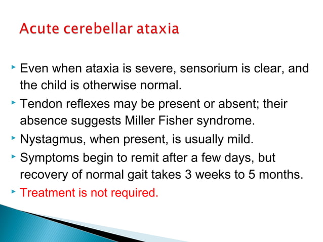 Ataxia in children | PPT | Brain and Nervous System Disorders ...