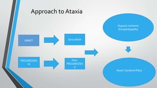 Ataxia in children | PPTX