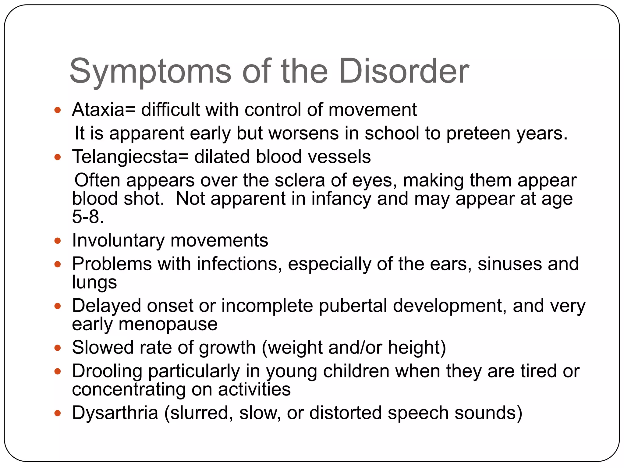 Ataxia telangiecsta Anatomy Project | PPTX