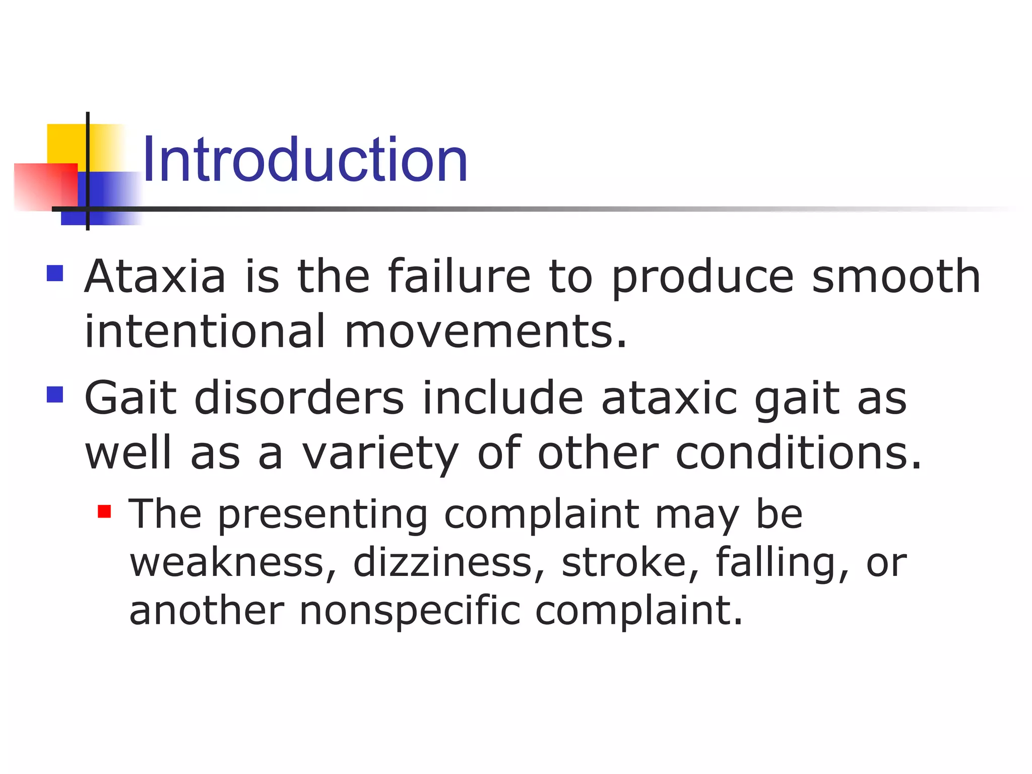 Ataxia&vertigo | PPT