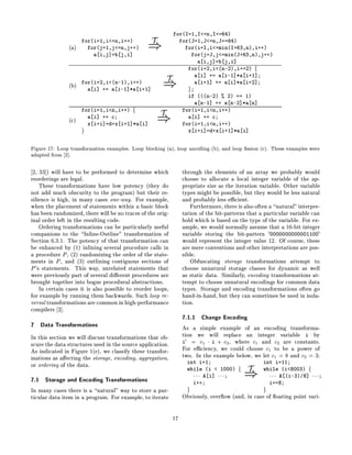 A taxonomy of obfuscating transformations | PDF