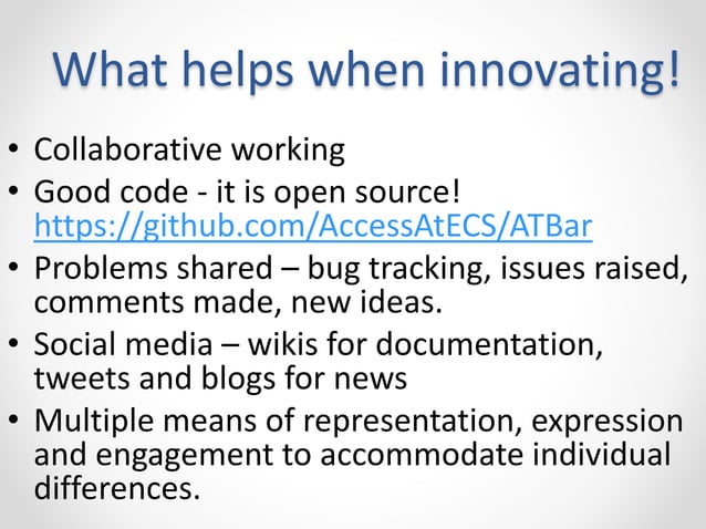 ATbar - Accessibility Toolbar | PPTX