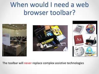 ATbar - Accessibility Toolbar | PPT