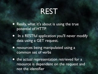 At Begin, URL Handling and REST | PPT