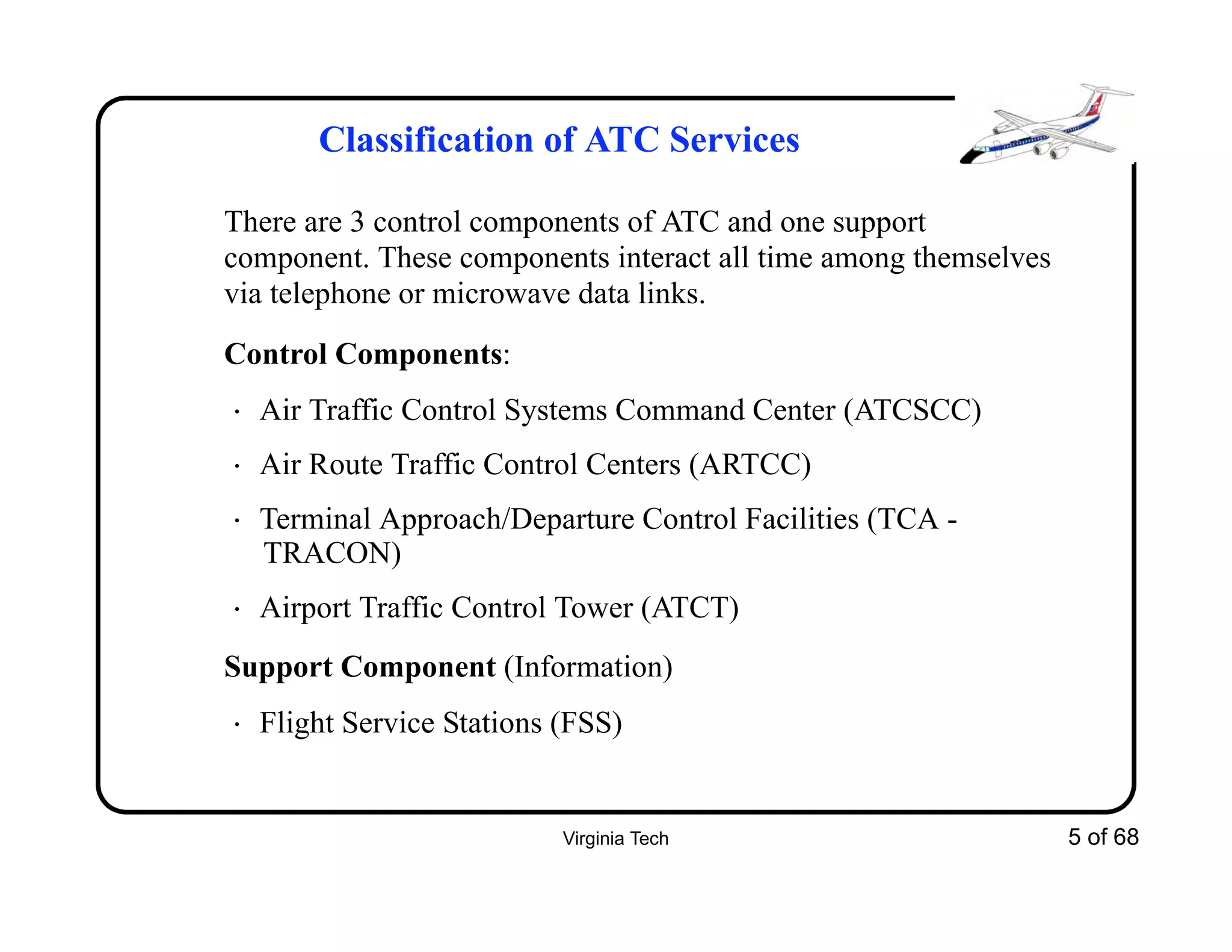 Air Traffic Control and Runway Separations | PDF
