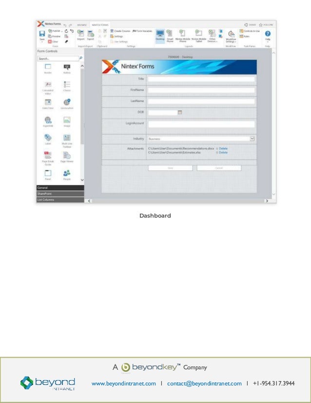 SharePoint Migration for InfoPath forms to Nintex | PDF