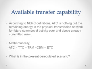 Atc calculation methods by shridhar kulkarni | PPTX