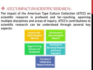 American Type Culture Collection (ATCC).pptx