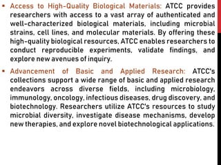 American Type Culture Collection (ATCC).pptx