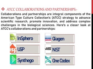 American Type Culture Collection (ATCC).pptx