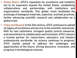 American Type Culture Collection (ATCC).pptx