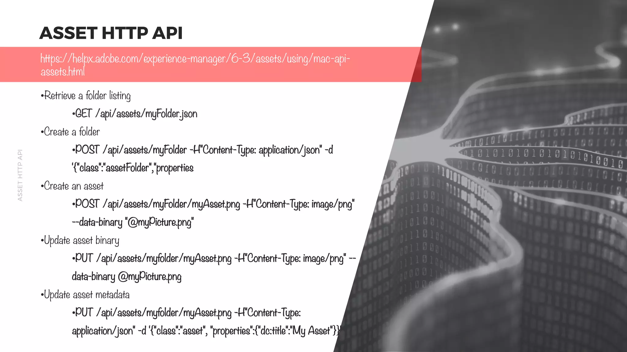 AEM Asset and Tag API | PDF | Computing | Technology & Computing