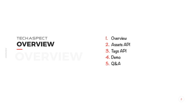 AEM Asset and Tag API | PPT