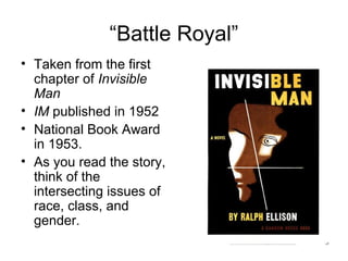 Atc english 1102 ppt ralph ellison | PPT