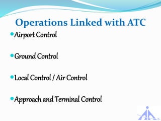 Air Traffic Control PPT | PPTX