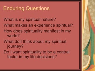Atchley: Spirituality and Aging | PPT