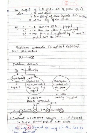 Automata Theory & Computability 18CS54 | PDF