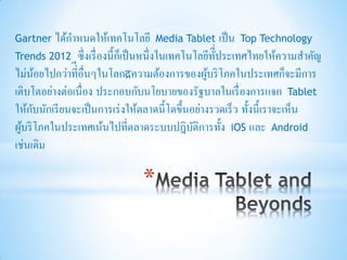 Media Tablets and Mobile Apps | PDF