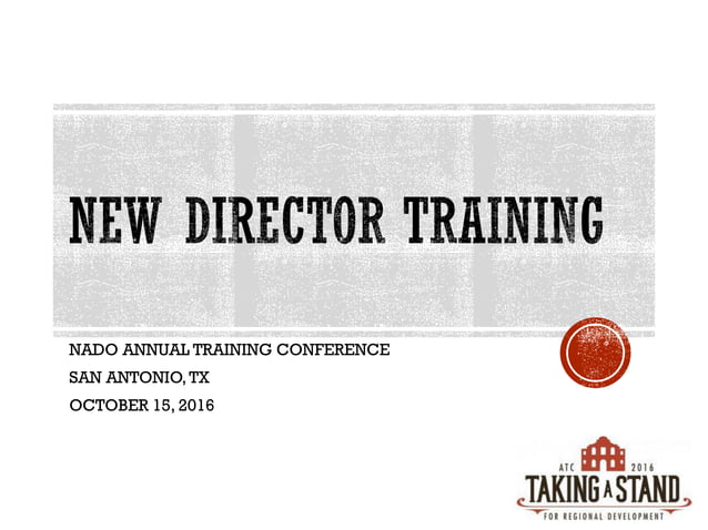 Becoming Your Best: New Executive Director Training | PDF | Business ...