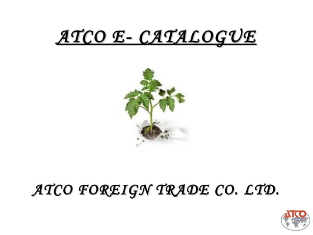 Atco E-Catalogue | PPS