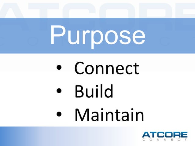 Atcore Connect Overview | PPT